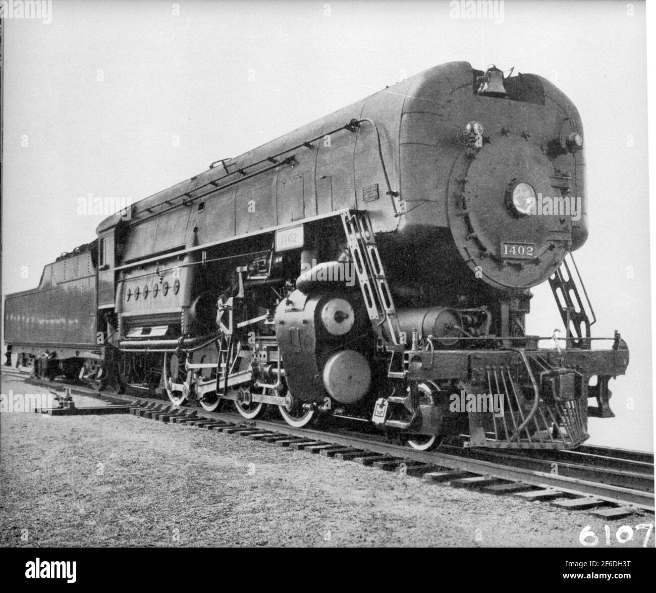 D&H lok 1402 "James Archbald Stock Photo - Alamy