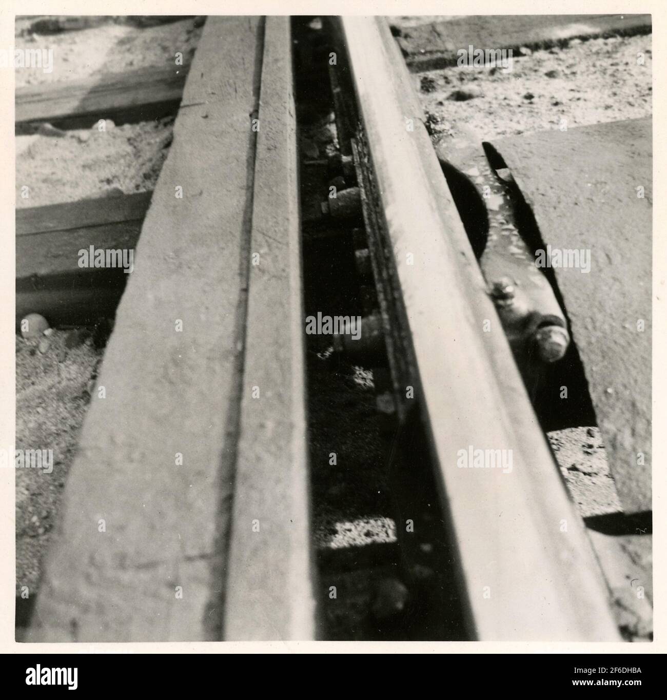 Examples of well maintained flange butter Stock Photo - Alamy