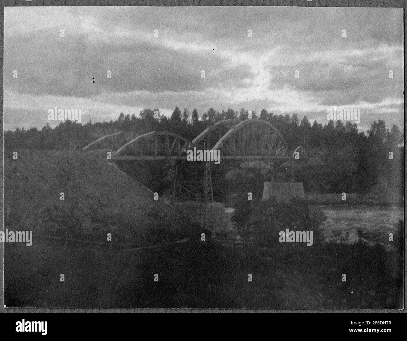 Railway bridge at pre-head Stock Photo - Alamy