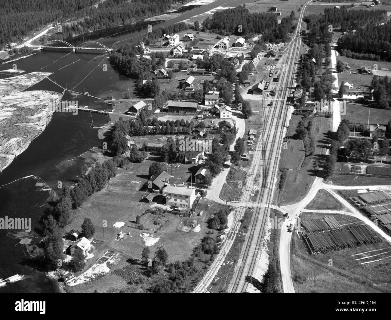 Sweden, Ångermanland, Västernorrland, Sollefteå, Helgum (depicted, city ...