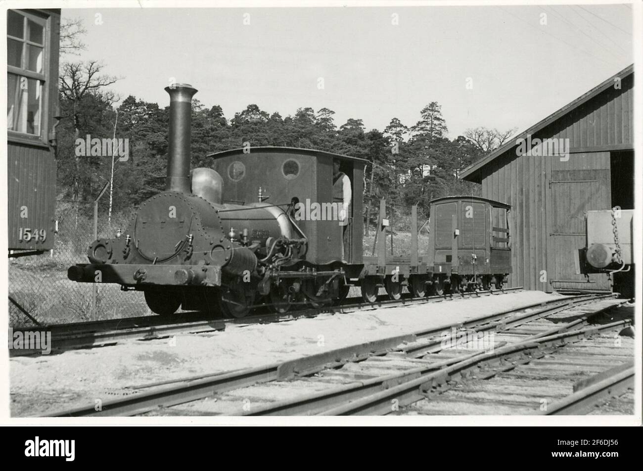 The steam locomotive "Front town" Sweden's oldest preserved locomotive ...