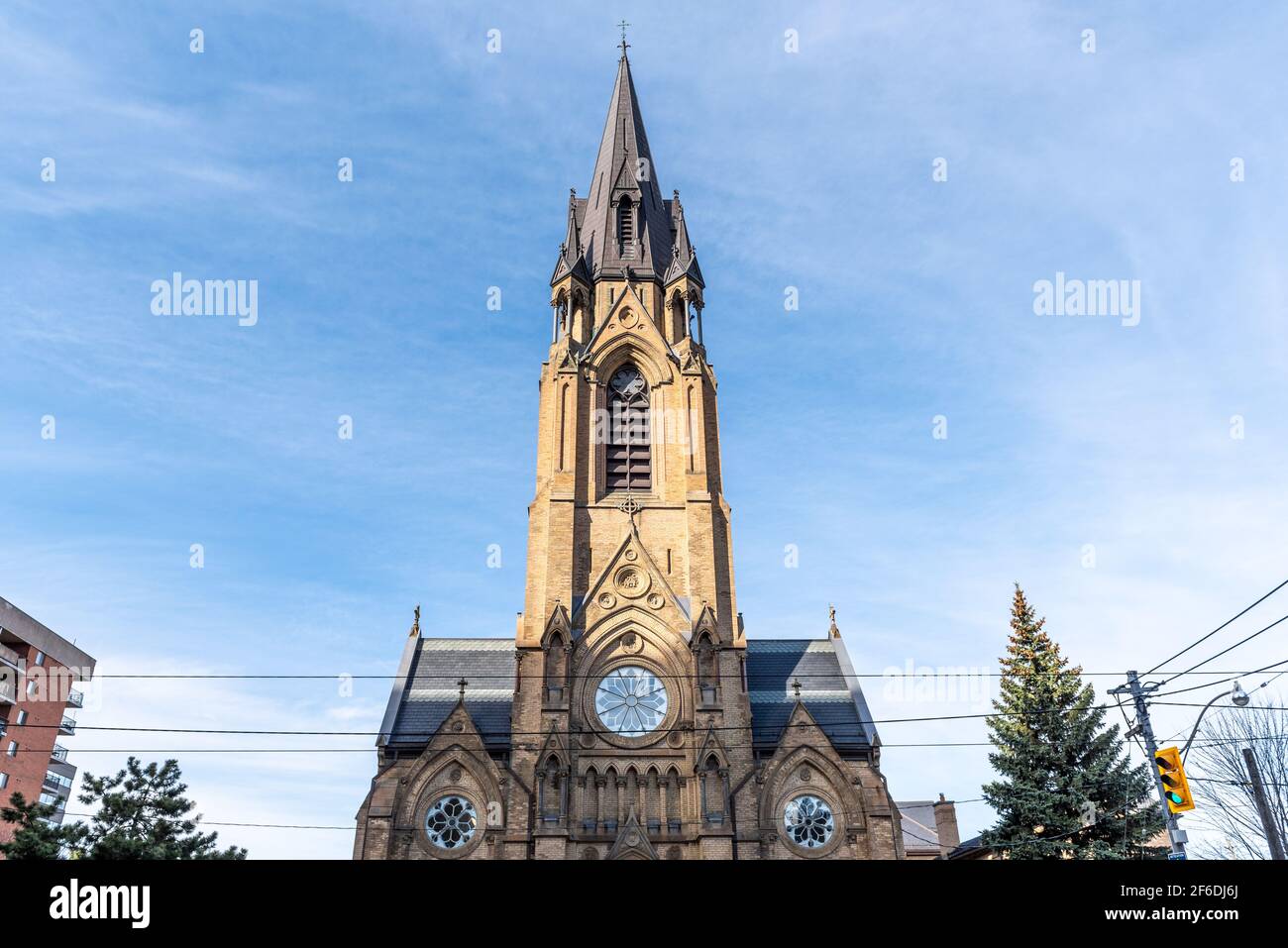 Saint Mary's Church (1885-1889) designed by architect Joseph Connolly ...
