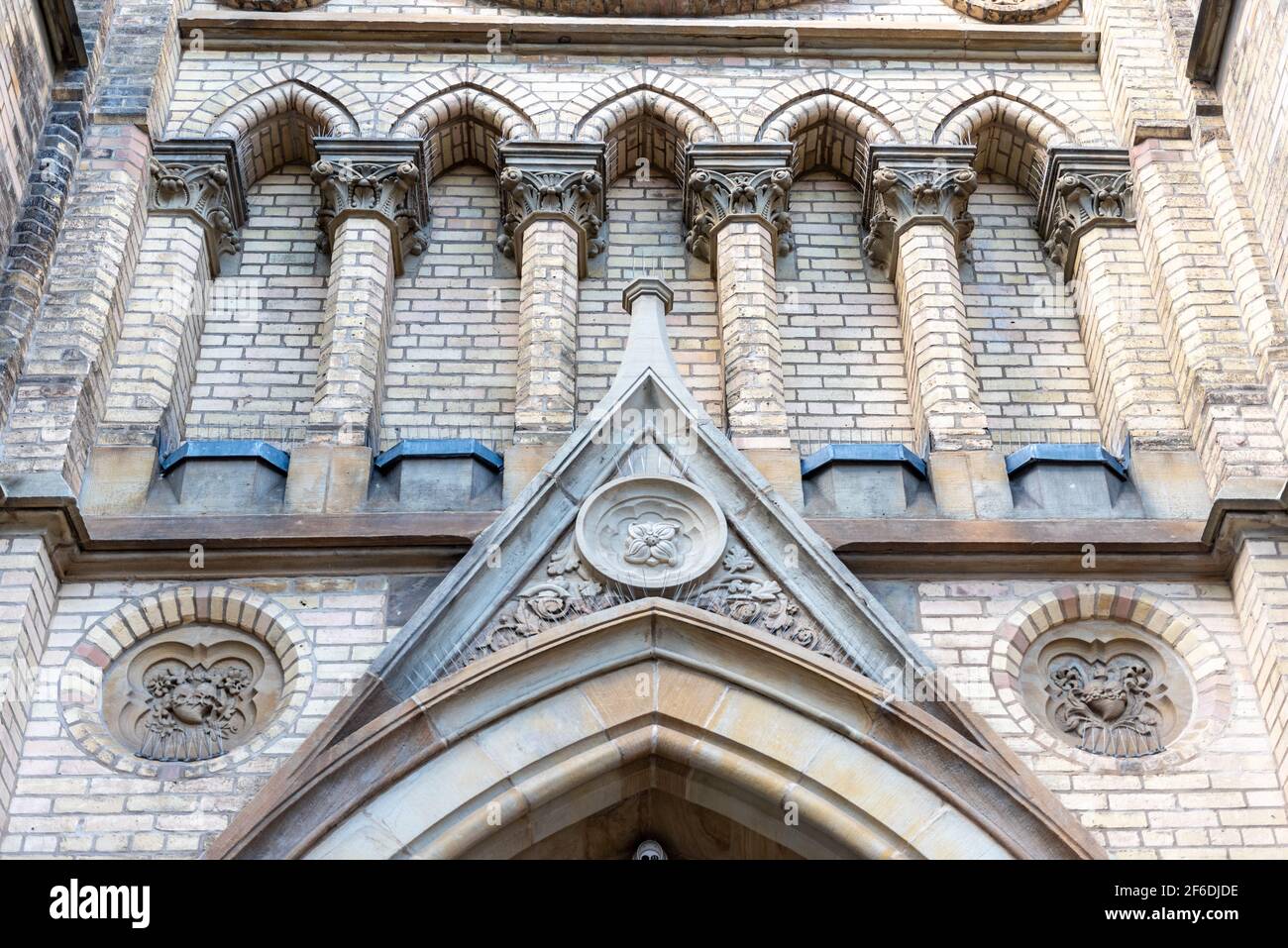 Saint Mary's Church (1885-1889) designed by architect Joseph Connolly ...