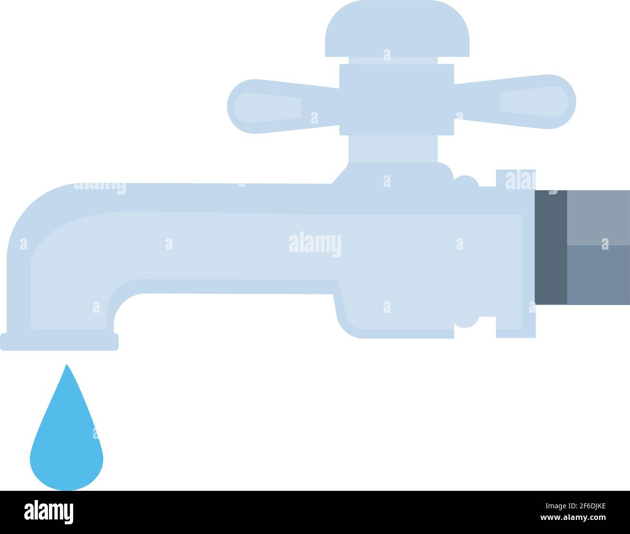 Old fashioned water tap Cut Out Stock Images & Pictures - Alamy