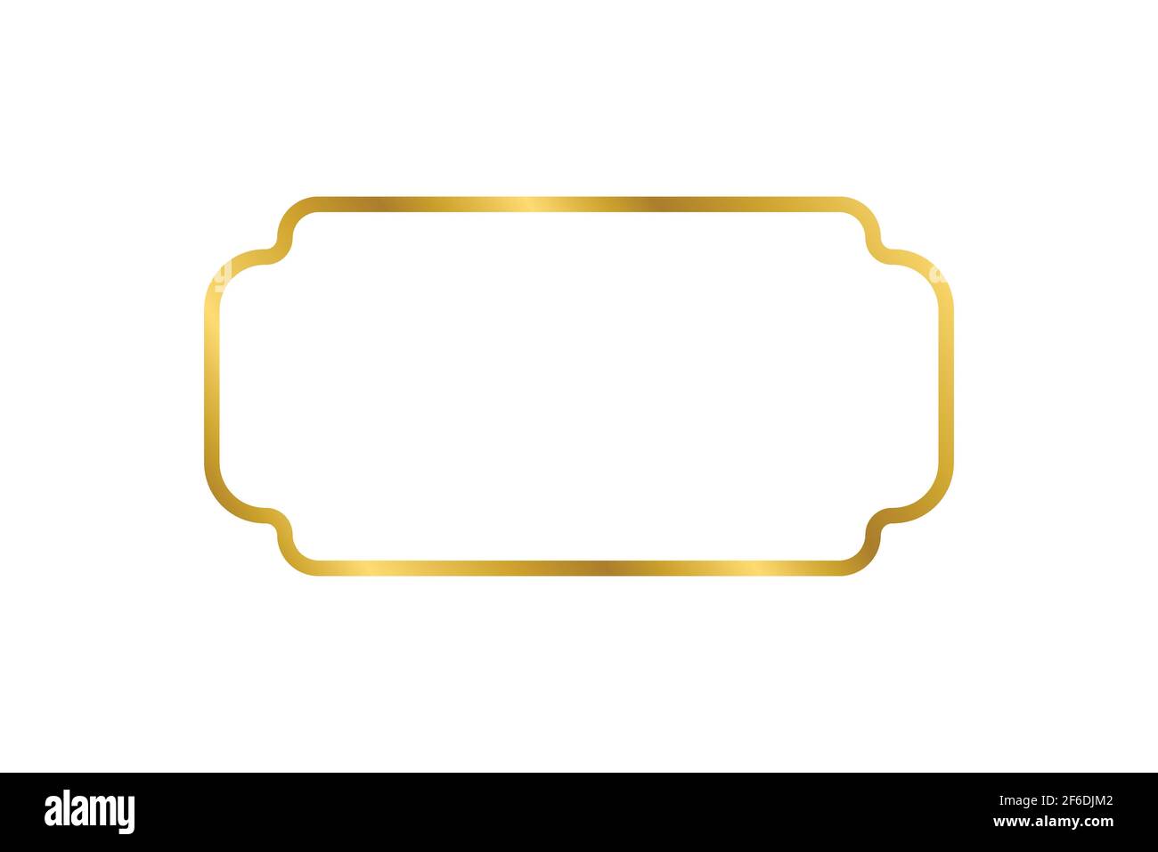 Simple Rectangle Frame Vector