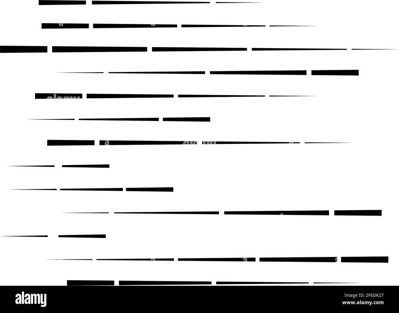 Dashed random parallel straight lines geometric element. Random ...