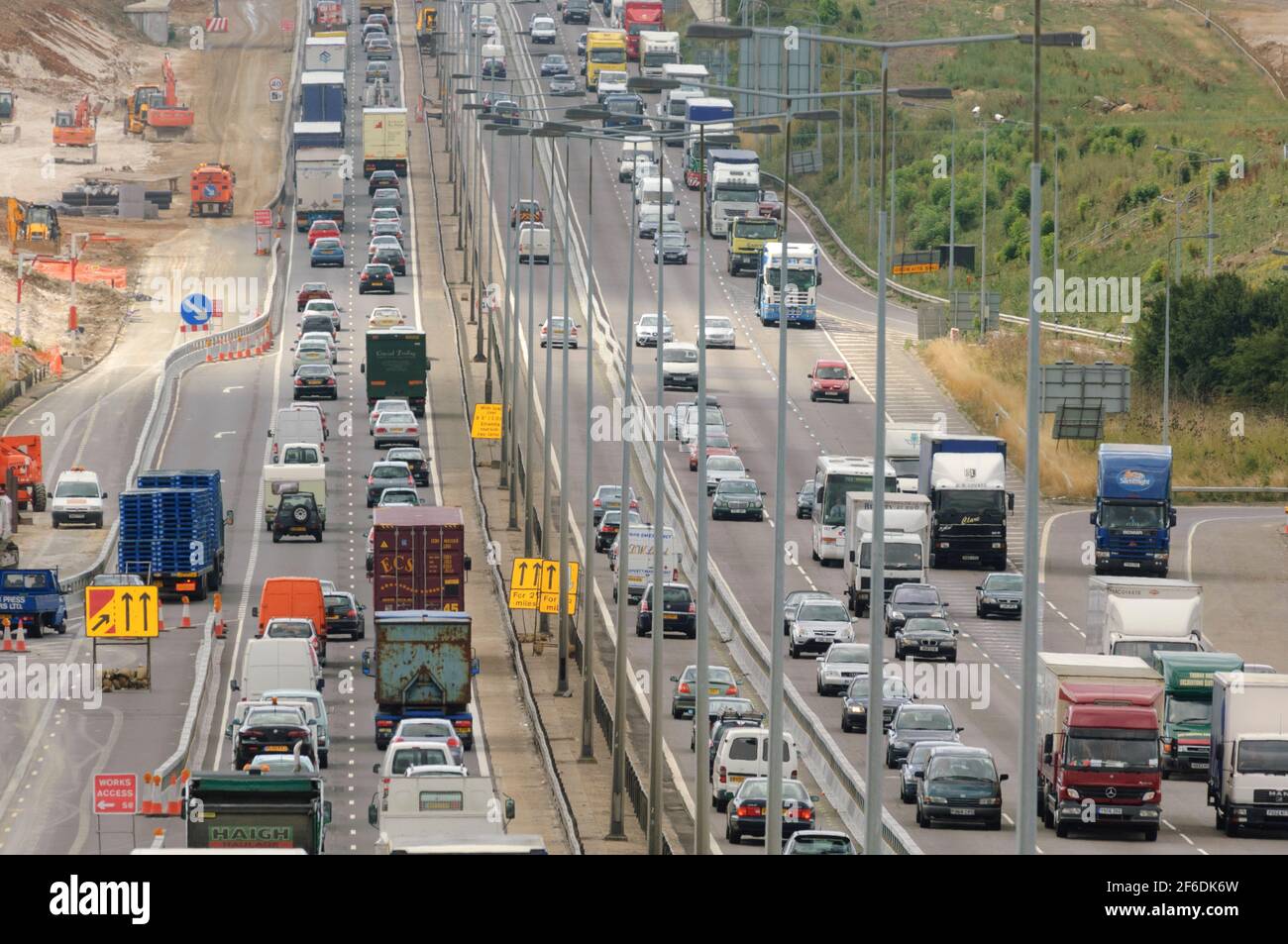 M1 motorway 2006 hi-res stock photography and images - Alamy