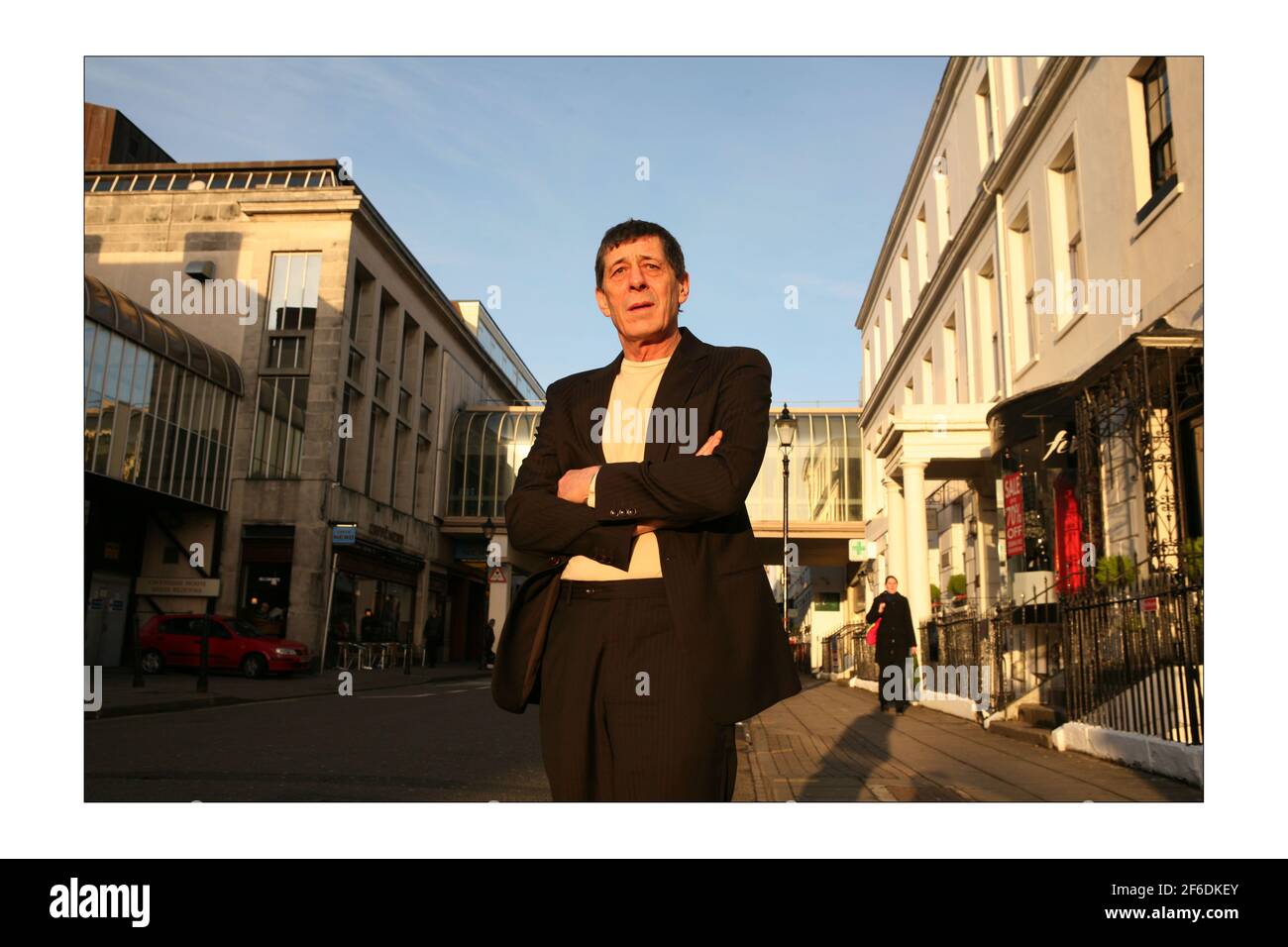 Alan Jimmy Johnson, the leader of an Irish-born travelling family. has ...