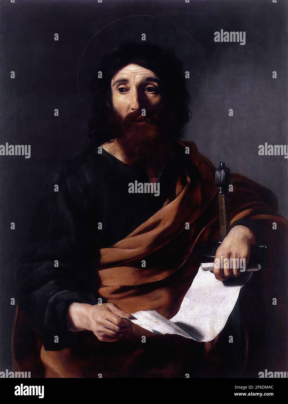 Nicolas Tournier - St Paul 1626 Stock Photo - Alamy