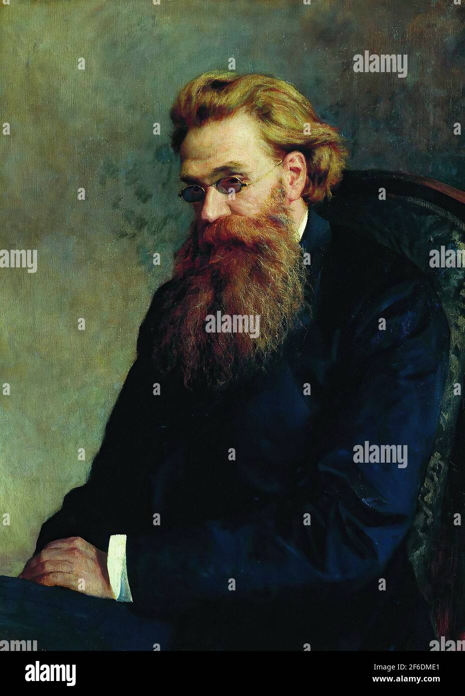 Nikolai Yaroshenko - Portrait Alexander Gerd Stock Photo - Alamy