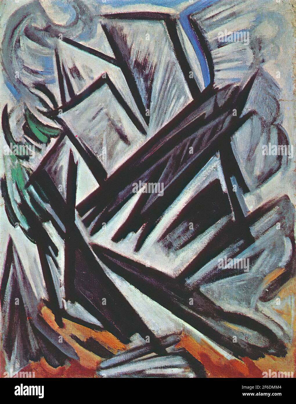 Olga Rozanova - Directional Lines 1916 Stock Photo - Alamy