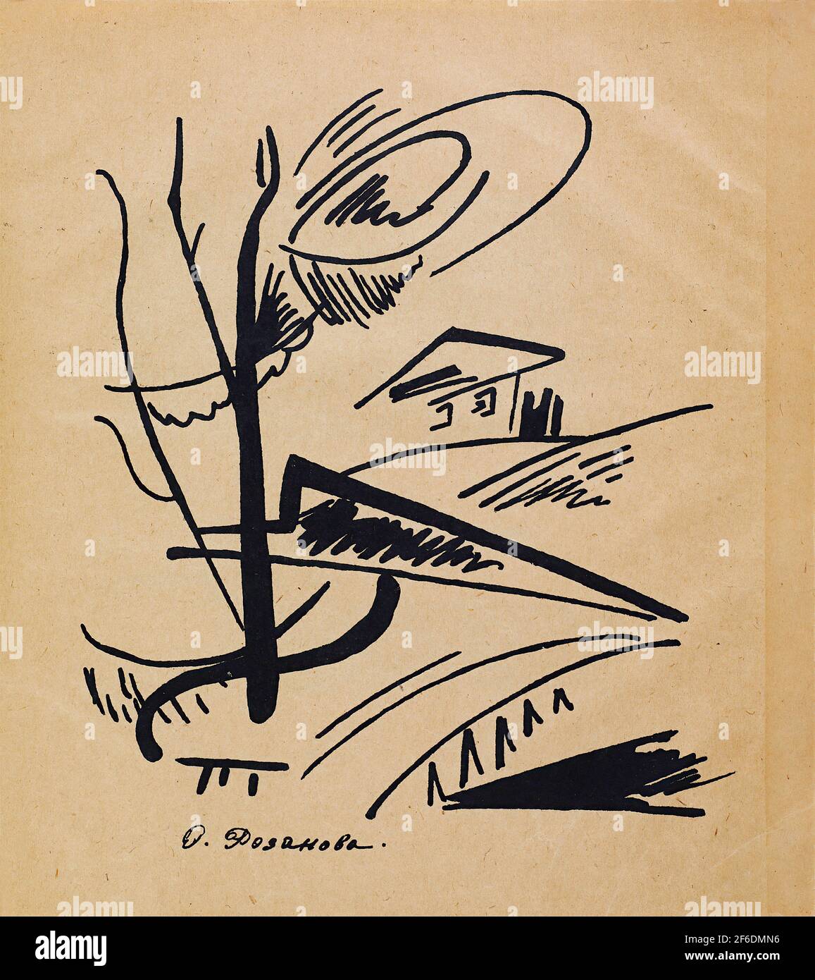 Painter olga rozanova hi-res stock photography and images - Alamy