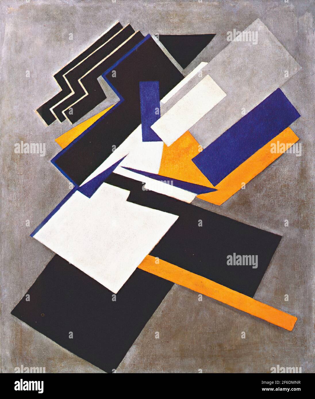Olga Rozanova - Non Objective Composition Suprematism 1916 Stock Photo ...