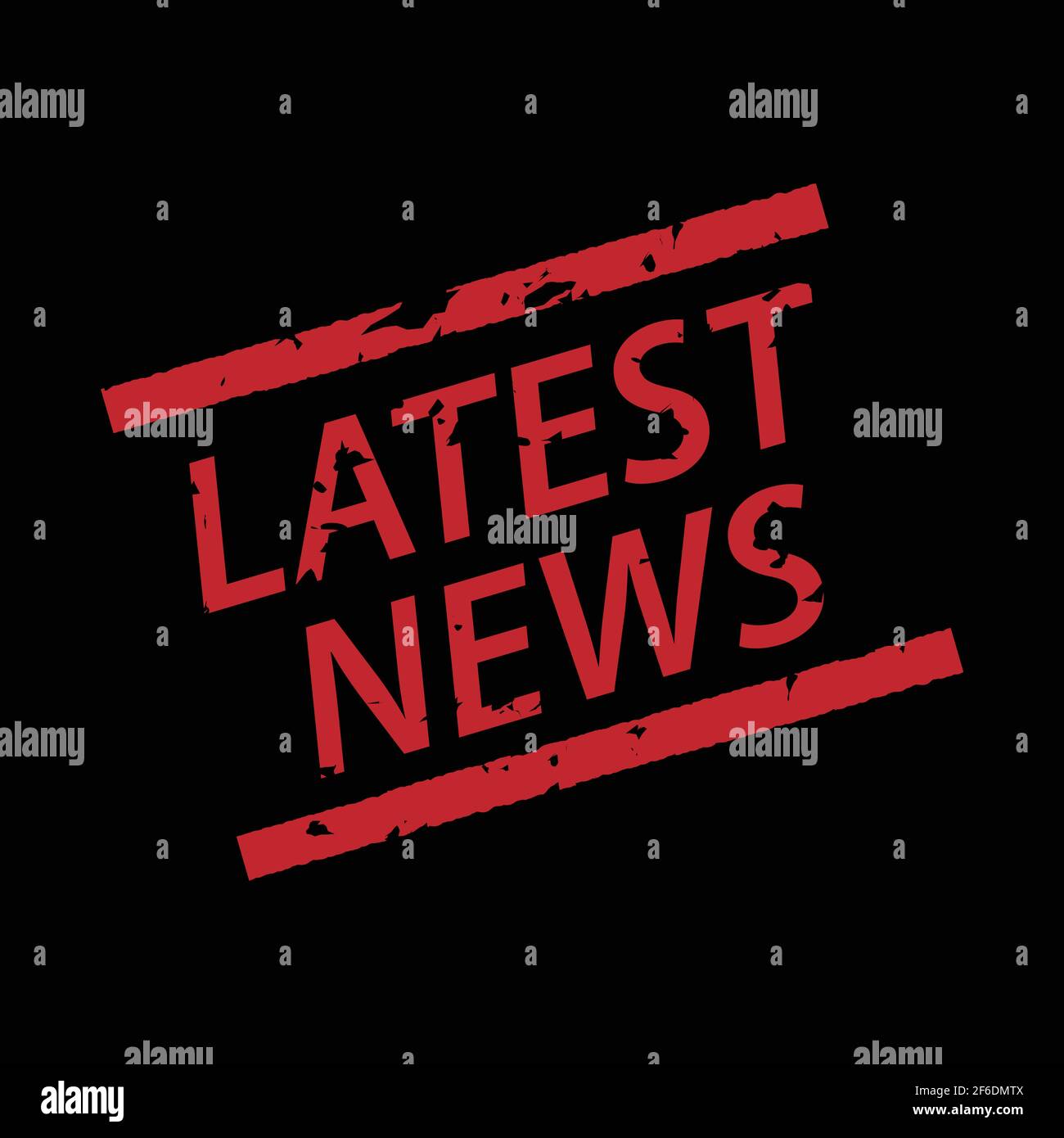 Latest news sticker sign Stock Vector Images - Alamy