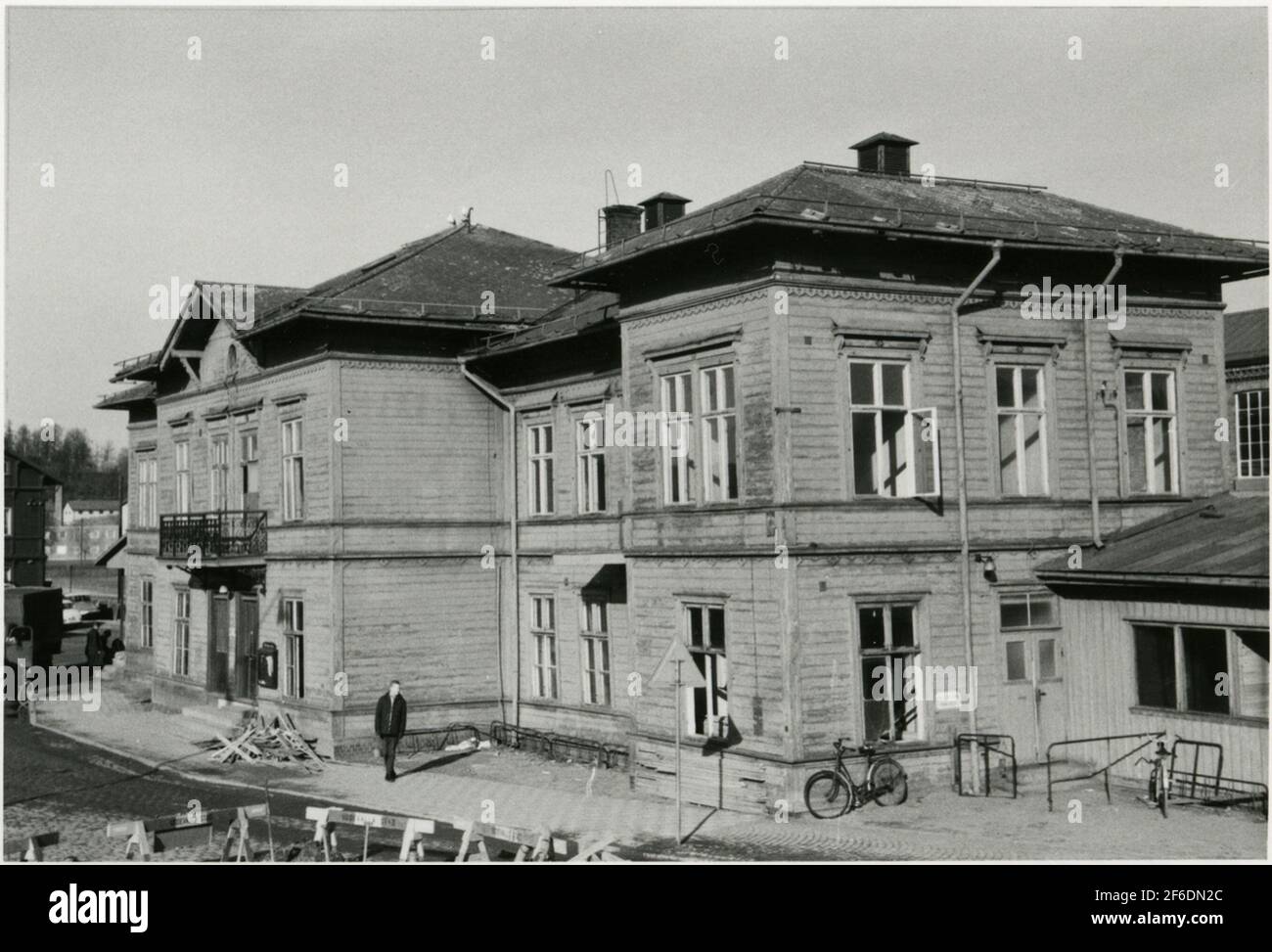 UVHJ station houses for demolition. The street side Stock Photo - Alamy