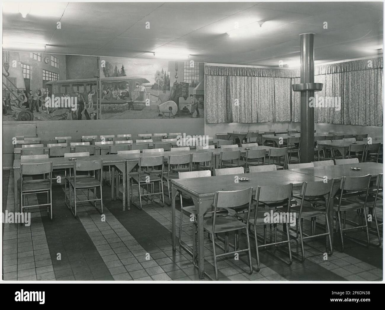 SRJ. The main workshop at Mörby.verkstadsarnorna's dining. Fund ...
