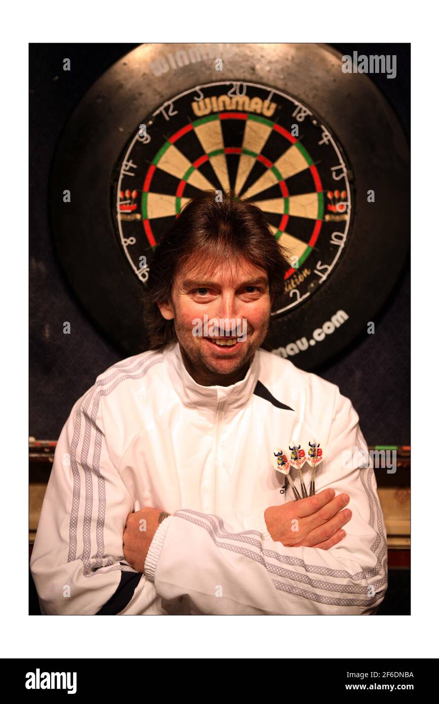 Andy Fordham behind the bar and playing darts in The Cutty Sark in ...