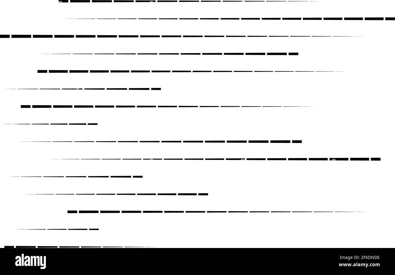 Dashed random parallel straight lines geometric element. Random ...