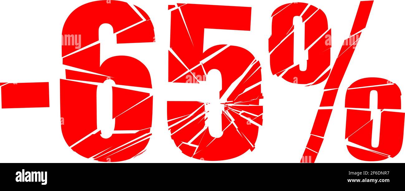 Percentage off discount tag, label numbers. Price cut, bargain sales ...