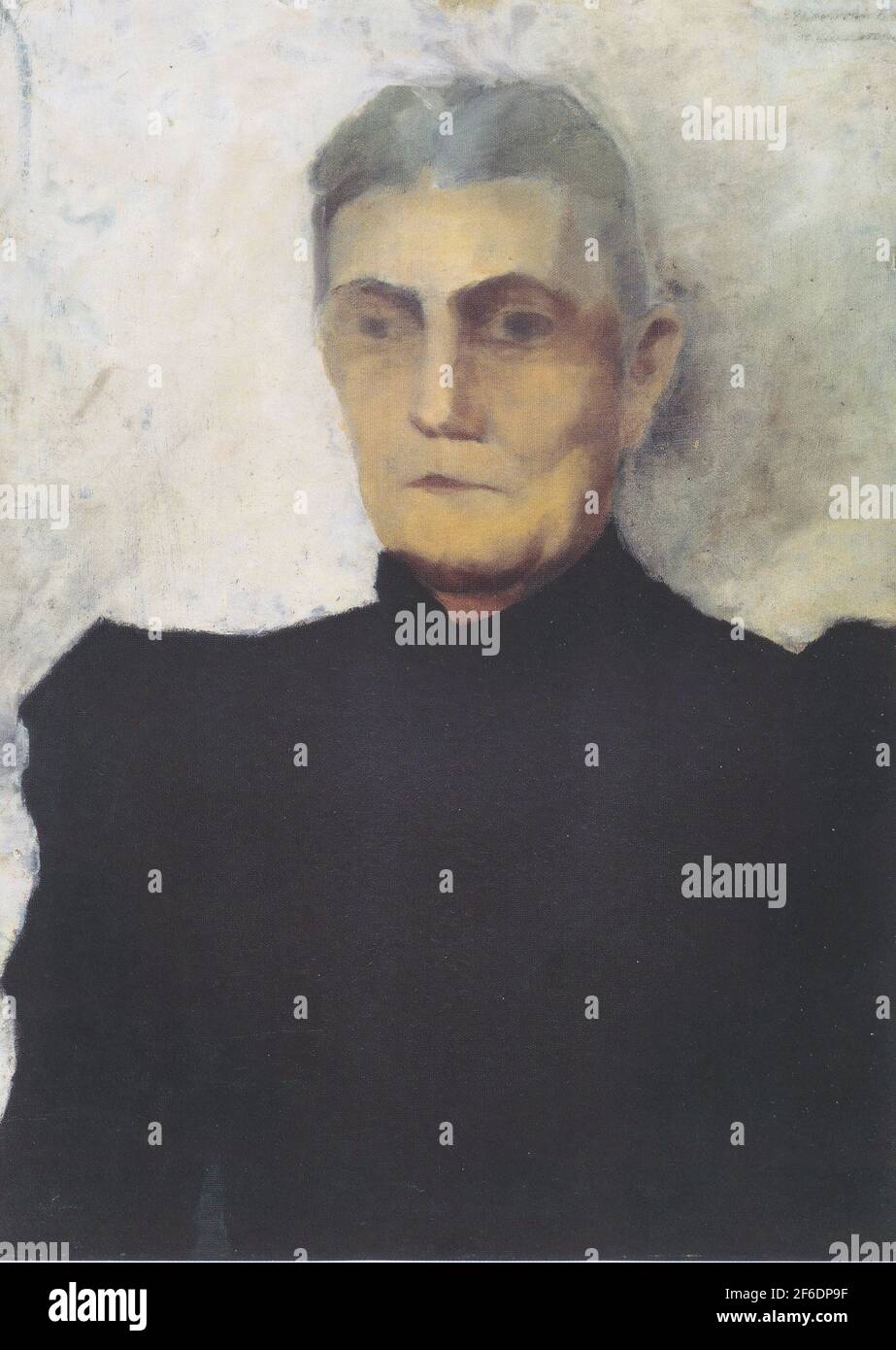 Paula Modersohn-Becker - Portrait an Old Woman C 1898 Stock Photo - Alamy