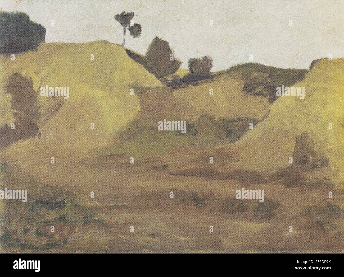 Paula Modersohn-Becker - Sand Pit Weyersberg 1899 Stock Photo - Alamy