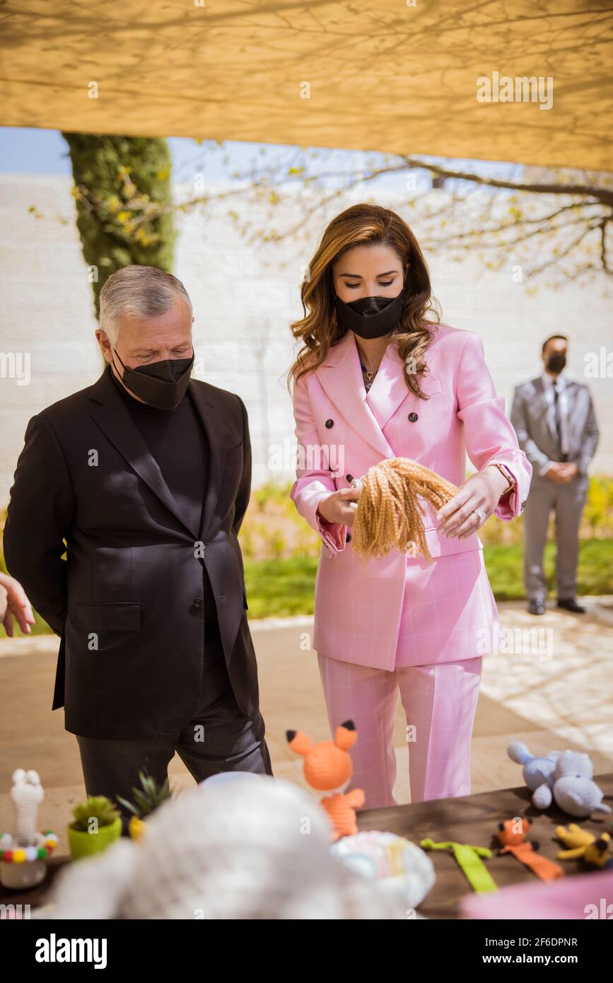 King abdullah ii young hi-res stock photography and images - Alamy