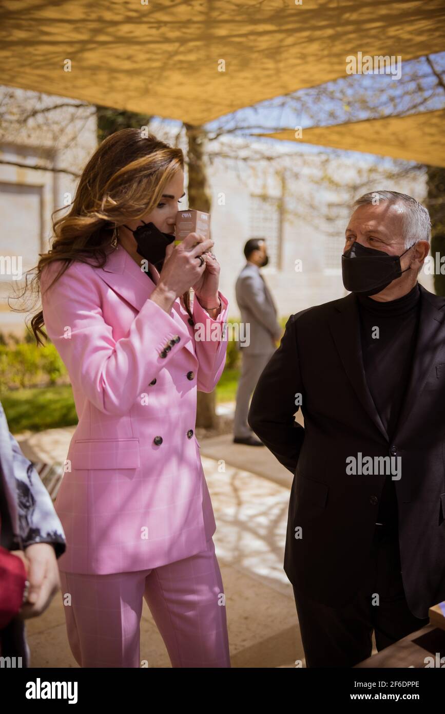 King abdullah ii young hi-res stock photography and images - Alamy