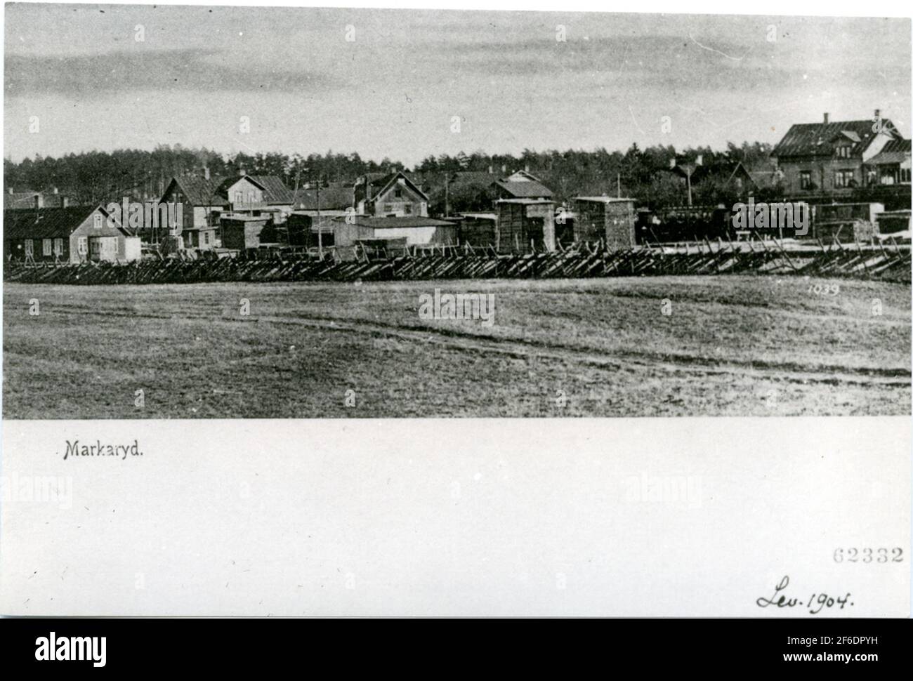 Sweden, Kronoberg, Markaryd, Markaryd, Markaryd V (depicted, place Stock Photo - Alamy