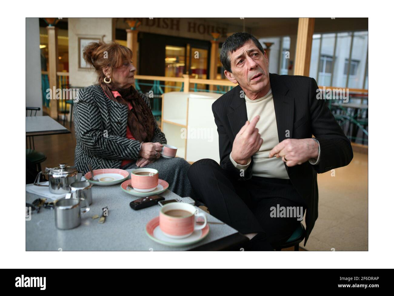 Alan Jimmy Johnson, the leader of an Irish-born travelling family. has ...