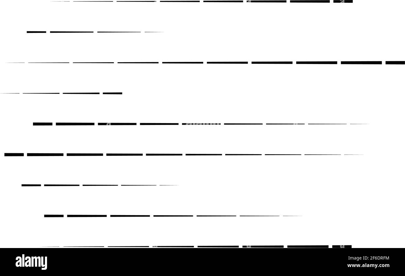 Dashed random parallel straight lines geometric element. Random ...
