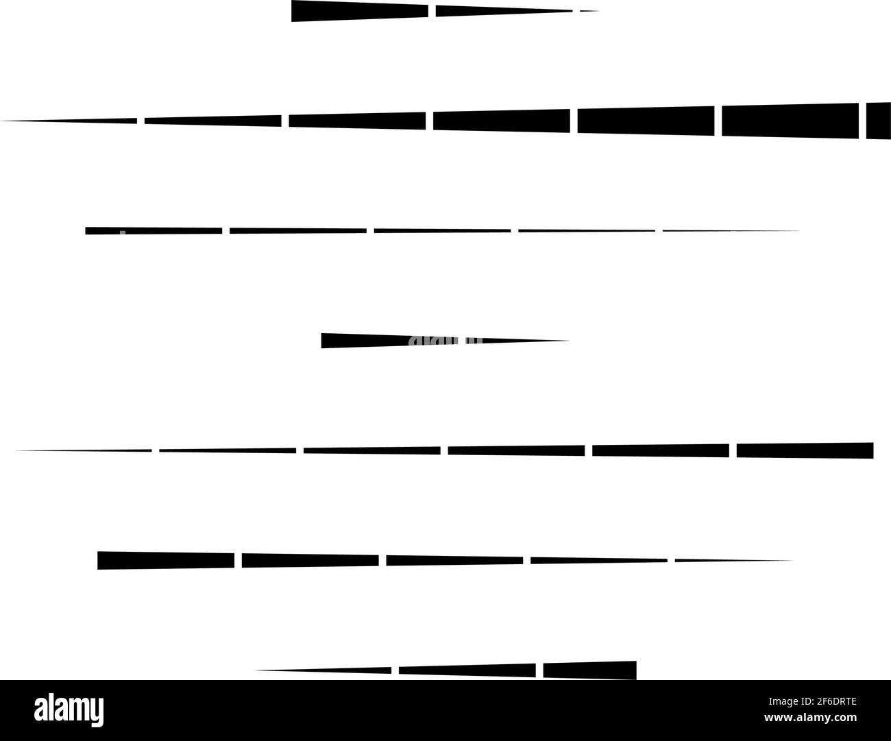 Dashed random parallel straight lines geometric element. Random ...