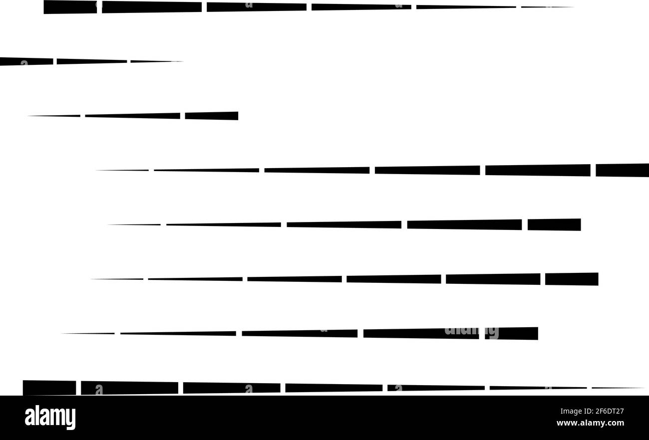 Dashed random parallel straight lines geometric element. Random ...