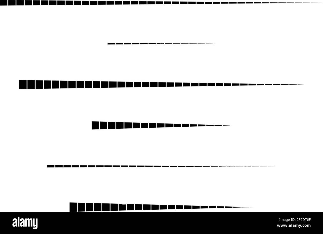 Dashed random parallel straight lines geometric element. Random ...