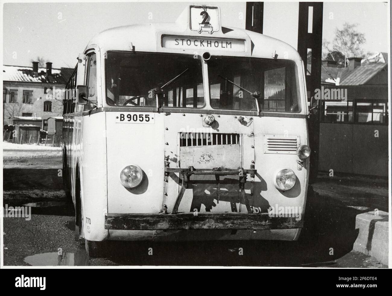 State Railways, SJ Bus 770 Stock Photo - Alamy