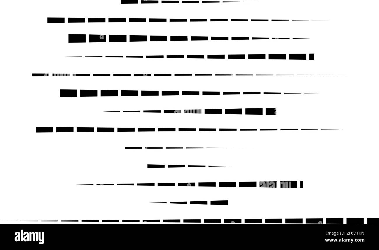 Dashed random parallel straight lines geometric element. Random ...