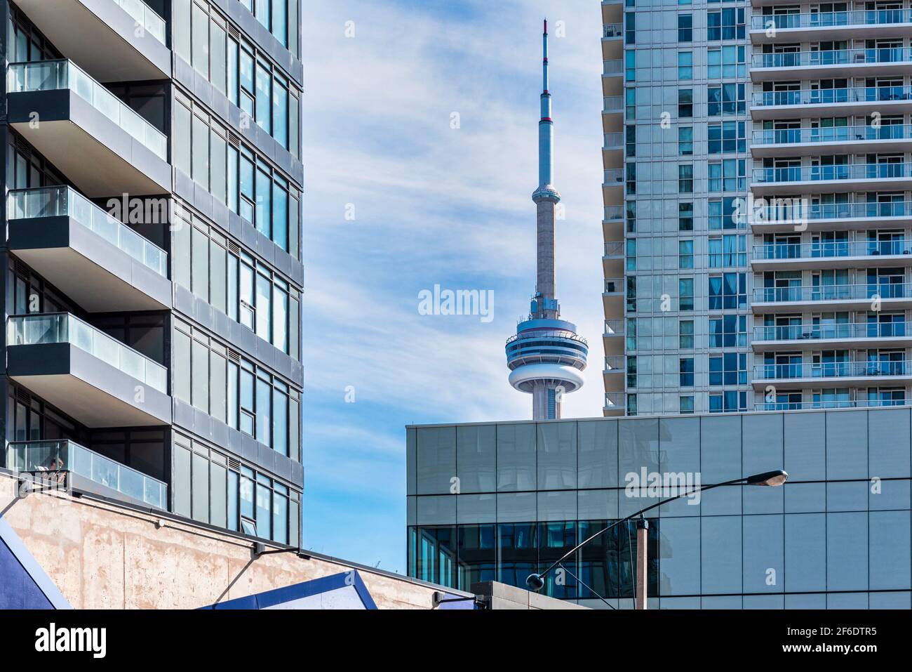 The CN Tower, a Canadian symbol and International Landmark, is seen ...