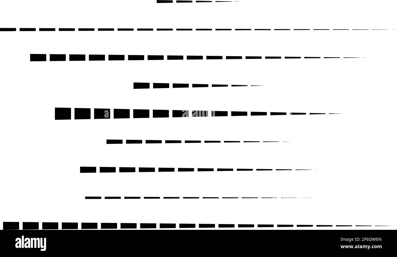 Dashed random parallel straight lines geometric element. Random ...