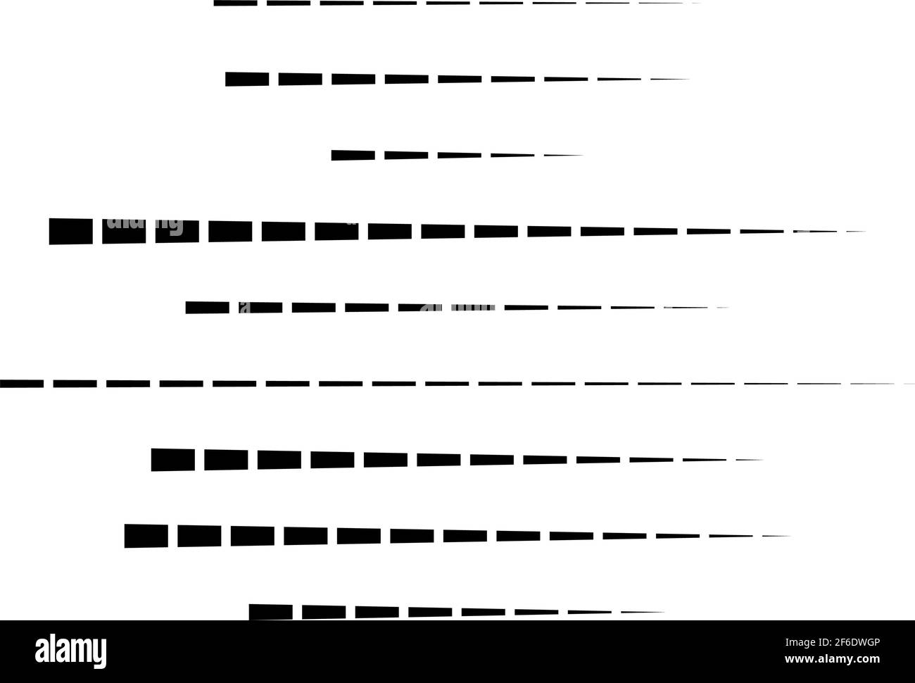 Dashed random parallel straight lines geometric element. Random ...