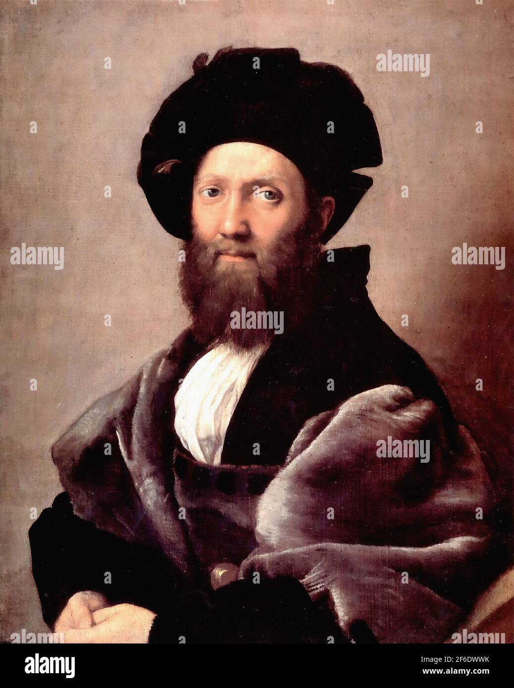 Raffaello Sanzio da Urbino - Raphael - Portrait Baldassare Castiglione ...