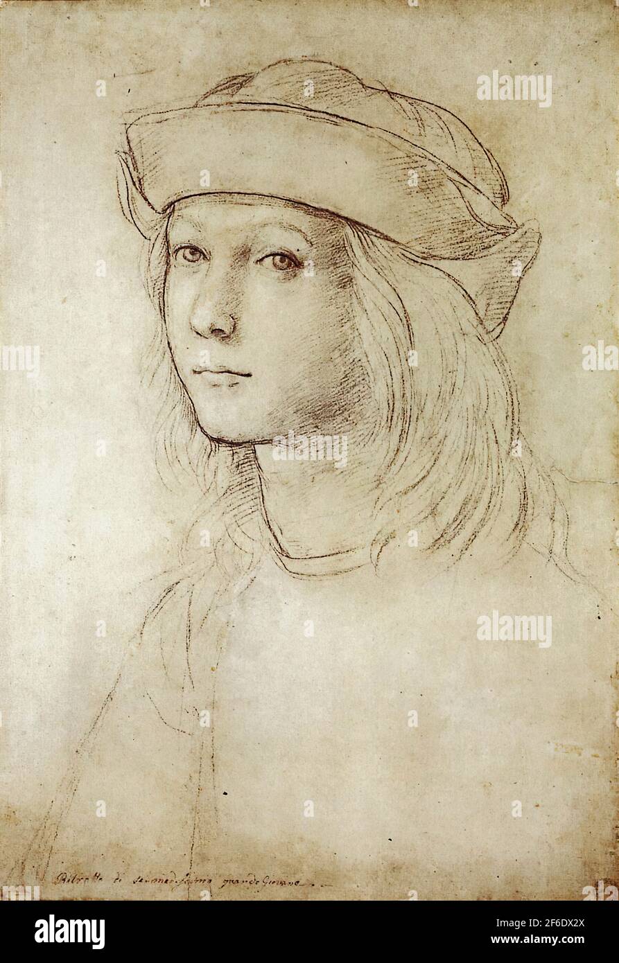 Raphael Self Portrait With A Friend