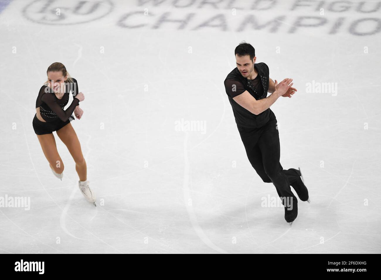 Ioulia CHTCHETININA & Mark MAGYAR HUN, during Pairs Free Program at the ...