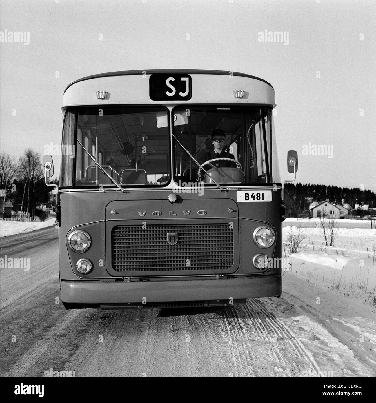 State Railways, SJ Bus Stock Photo - Alamy