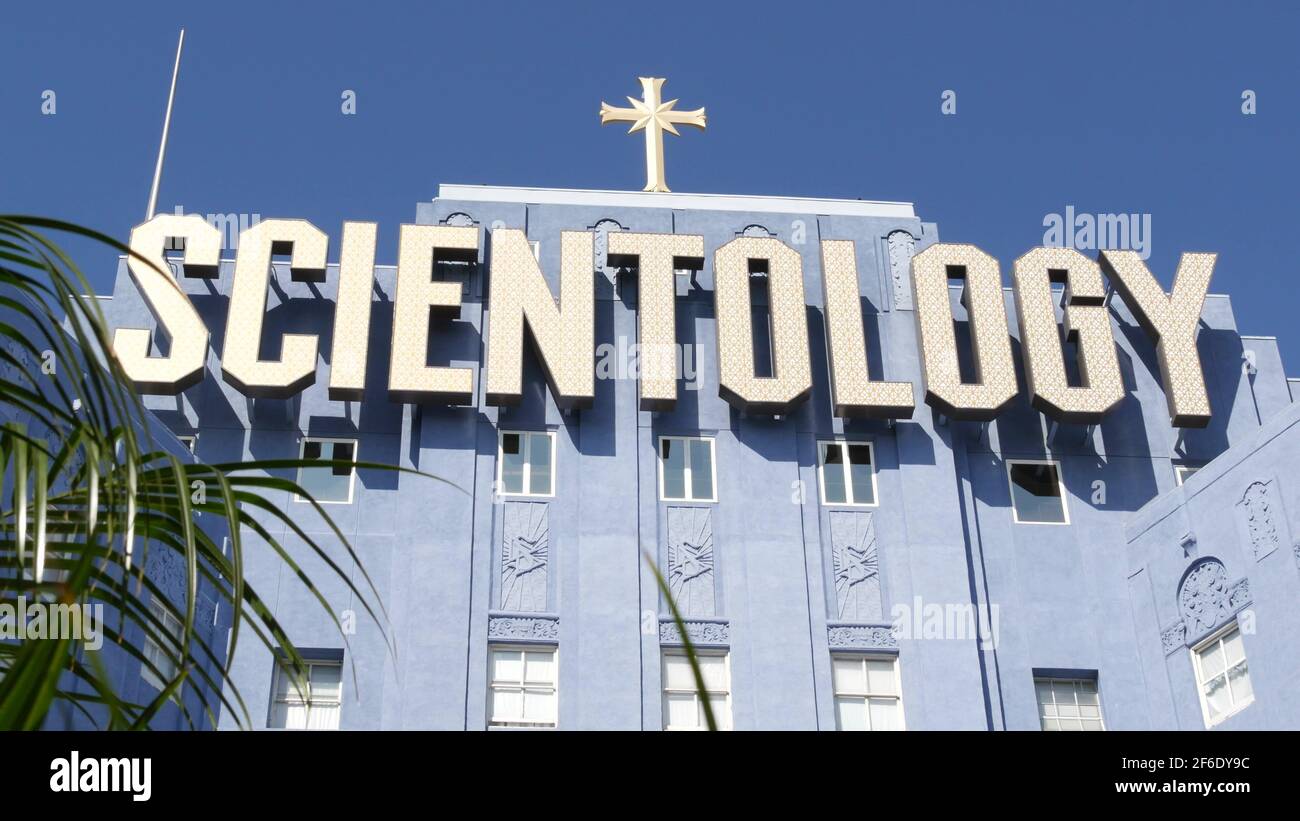 Church of scientology hollywood hi-res stock photography and images - Alamy
