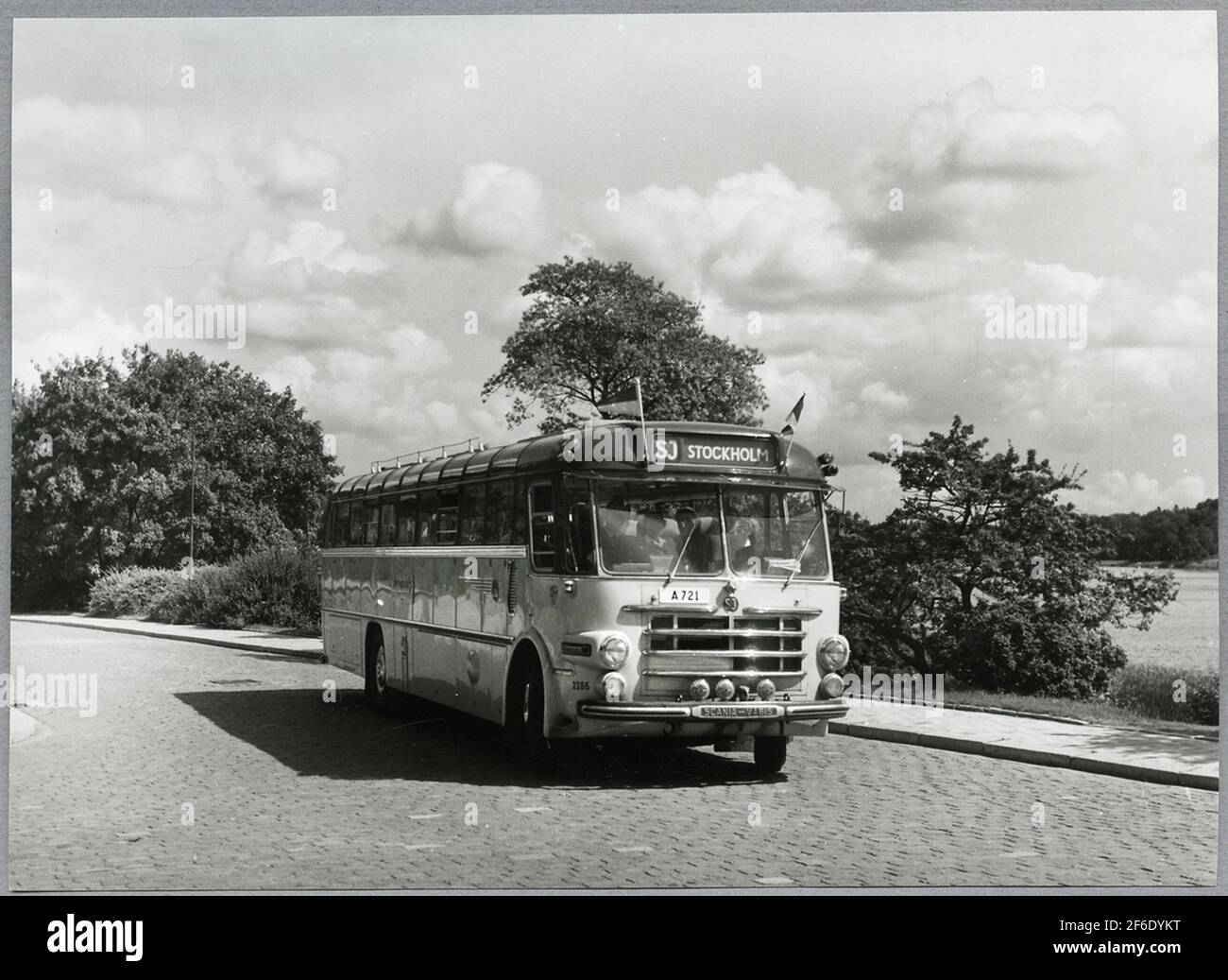 EuropaBus AEC Regal Mk III B1. The state's railways, SJ bus 2286 Stock ...
