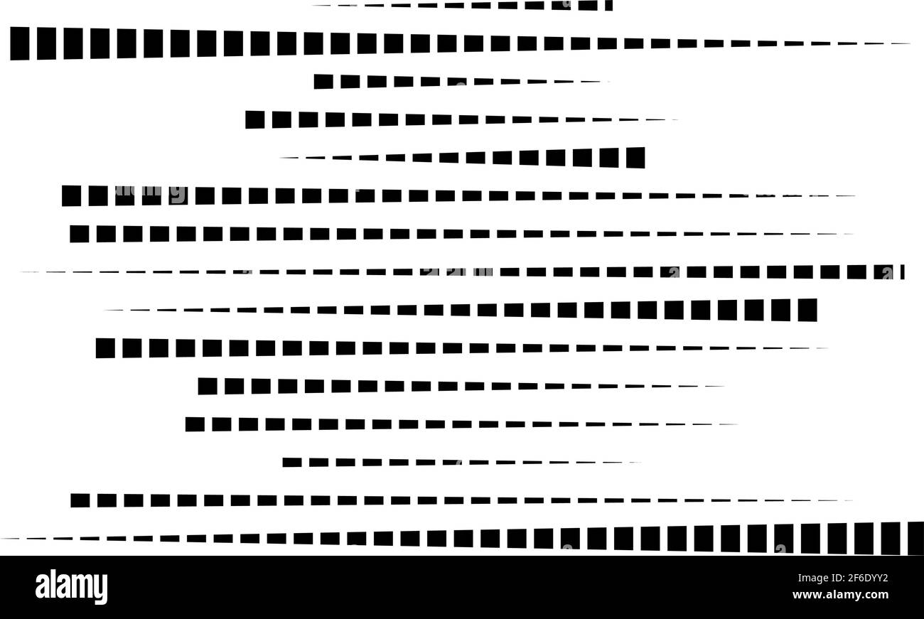Dashed random parallel straight lines geometric element. Random ...