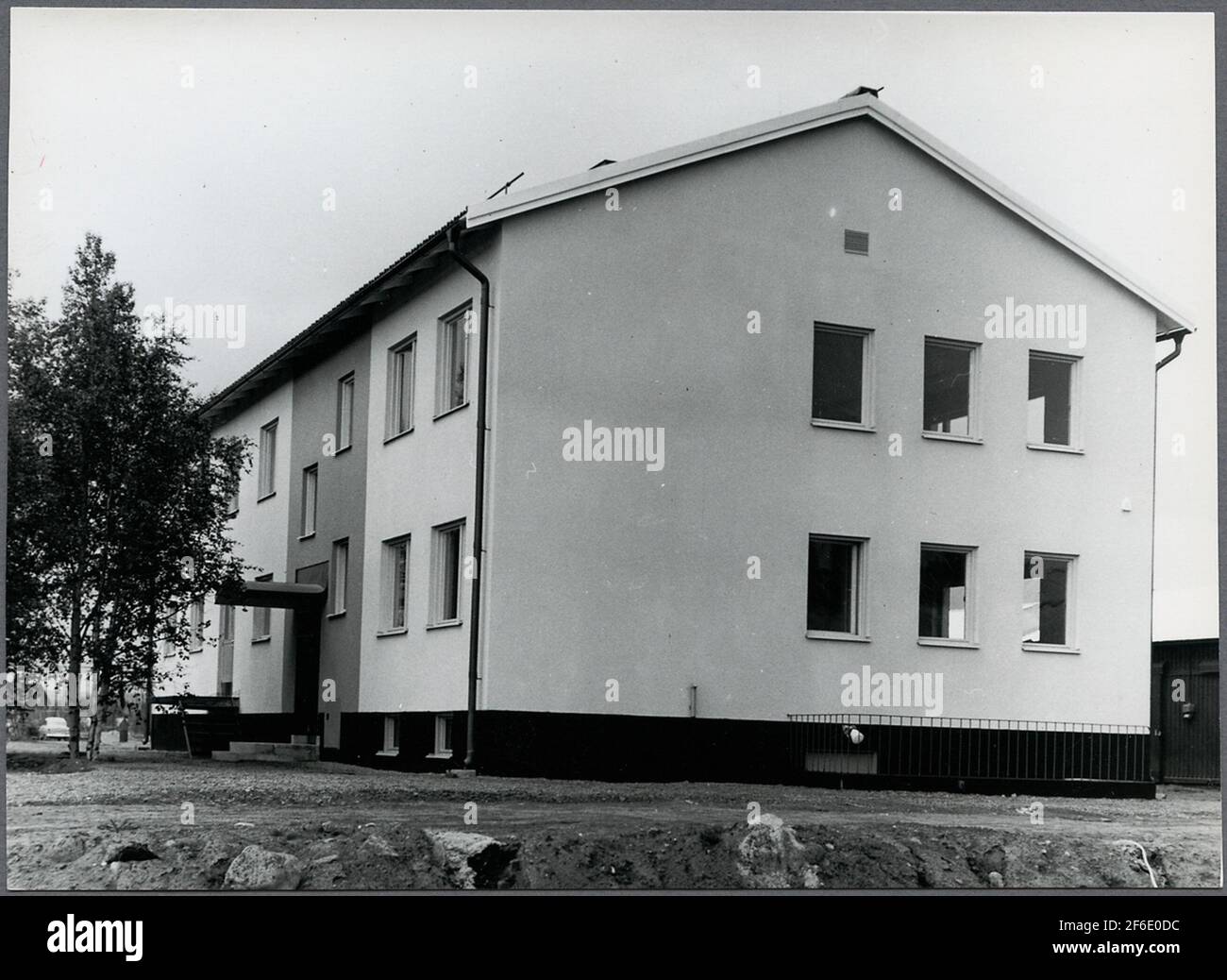 Gällivare. Staff house Stock Photo - Alamy