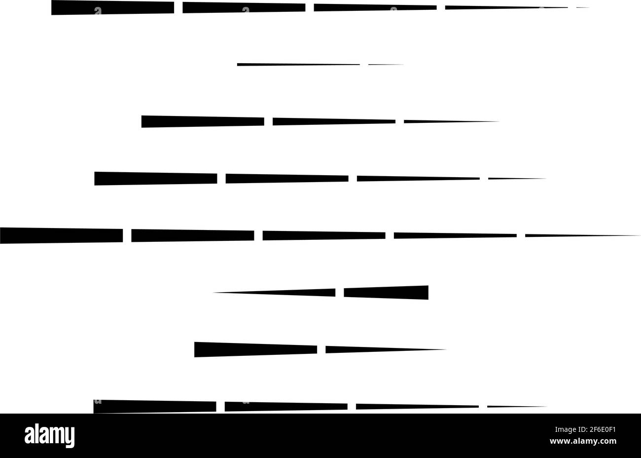 Dashed random parallel straight lines geometric element. Random ...