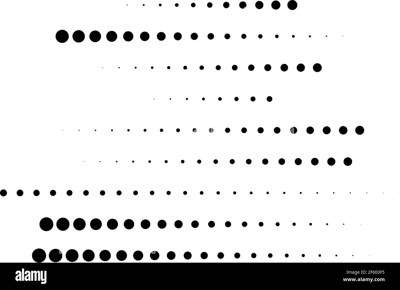 Dot, circles, dotted lines abstract design element. Stipple, stippling ...