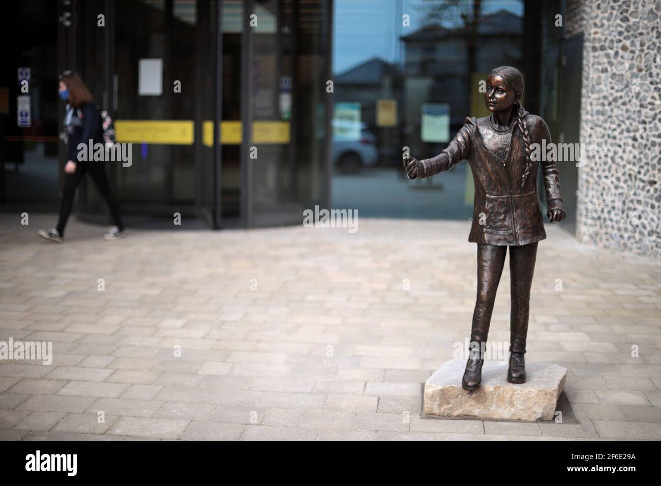 Greta thunberg statue hi-res stock photography and images - Alamy