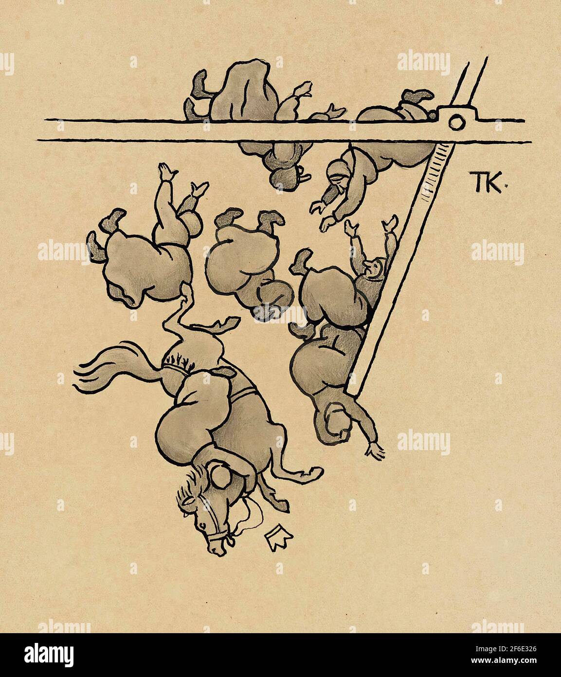 Theodor Kittelsen - White Bear King Valemon Db50 1912 Stock Photo - Alamy